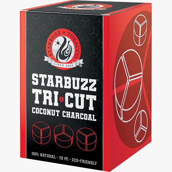 Starbuzz Tri Cut Coconut Charcoal - Juicy Vapes ATL